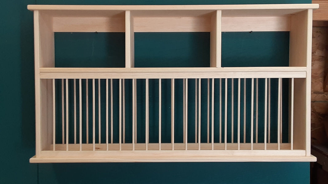 CUSTOM WOOD PLATE RACKS, CABINET, SHELVING, KITCHEN ORGANIZER PIE SAFE ...