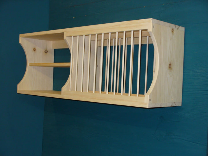 CUSTOM WOOD PLATE RACKS, CABINET, SHELVING, KITCHEN ORGANIZER PIE SAFE ...